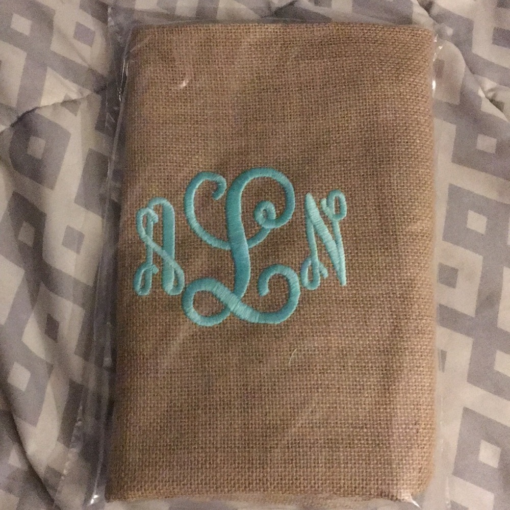 Monogrammed Jute Bag - Gem